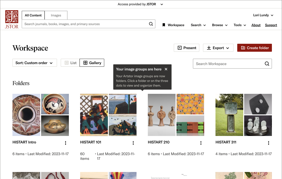 Artstor to JSTOR 101: Your top 6 questions answered - About JSTOR